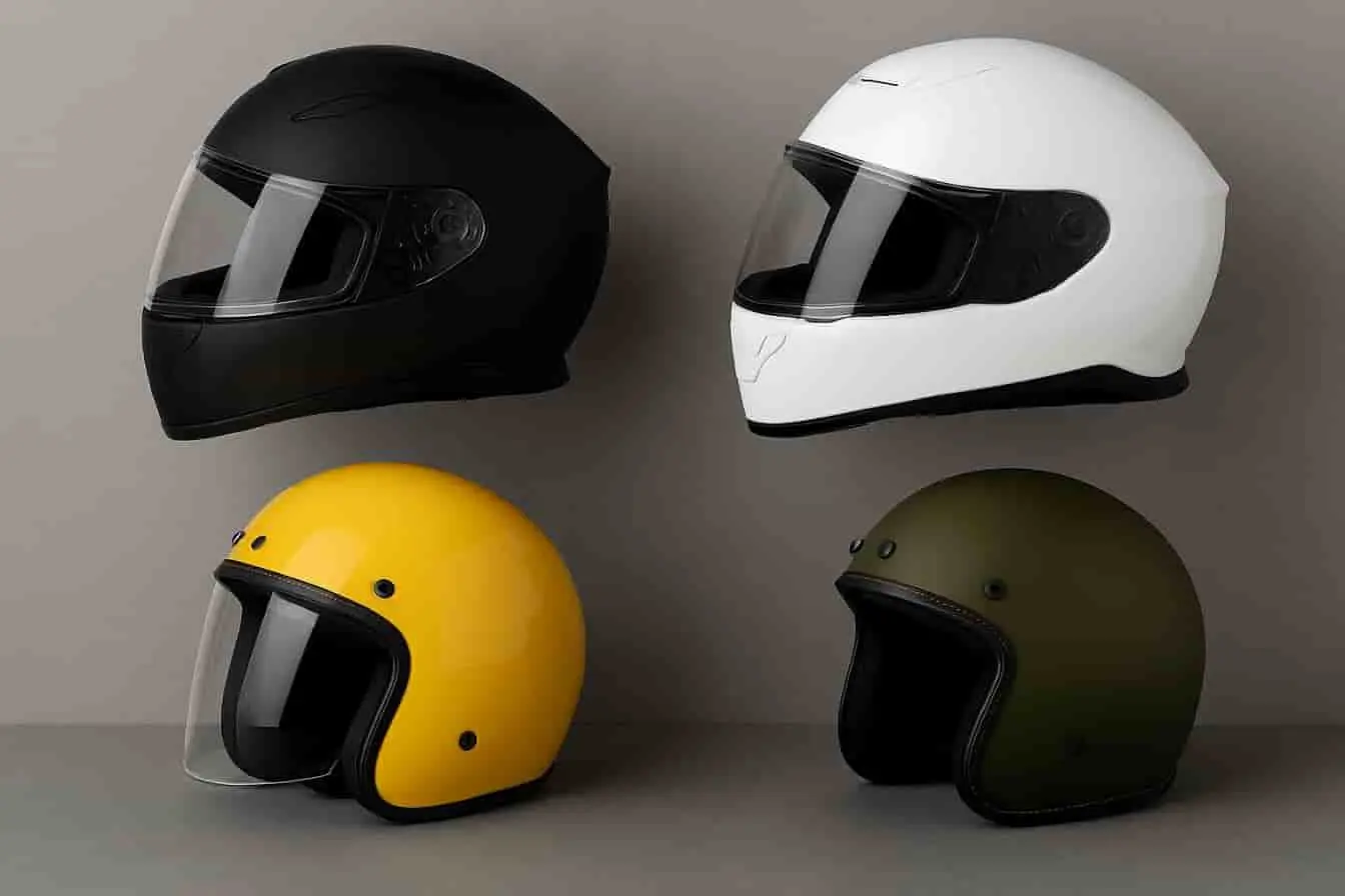 Types de casques moto : jet, intégral ou modulable, lequel choisir