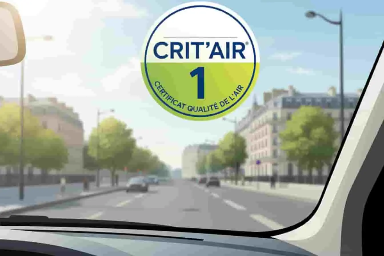 Vignette Crit'Air 2026 : comment obtenir et commander la vôtre